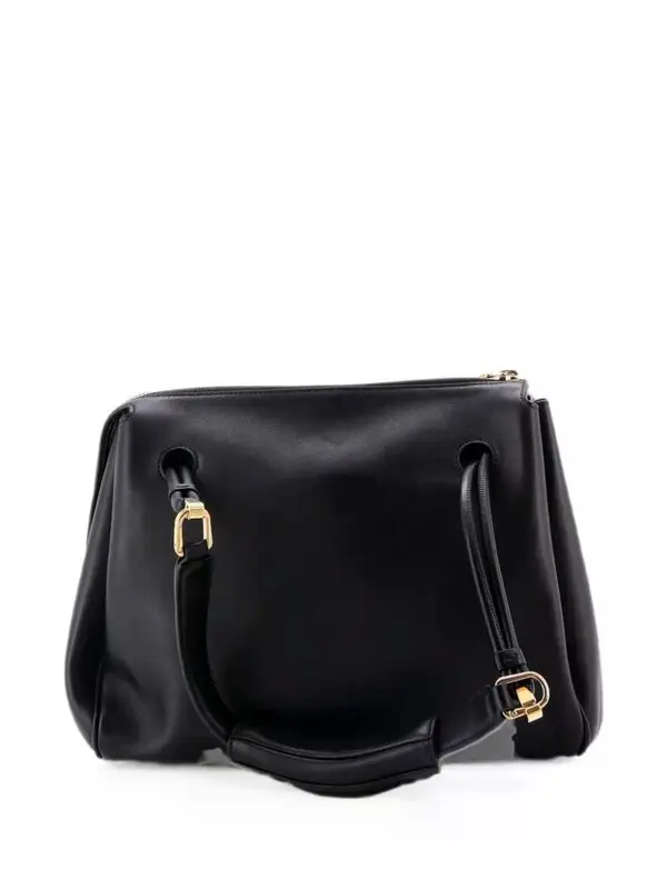 Loewe X Albers Madrid Leather Medium Shoulder Bag