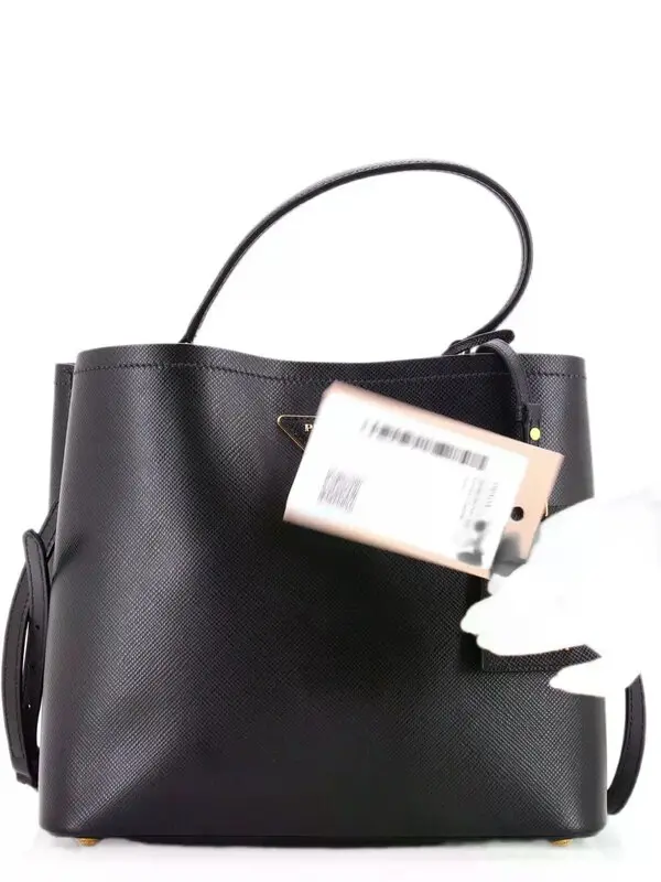 Prada Panier Saffiano Leather Large Bucket Bag