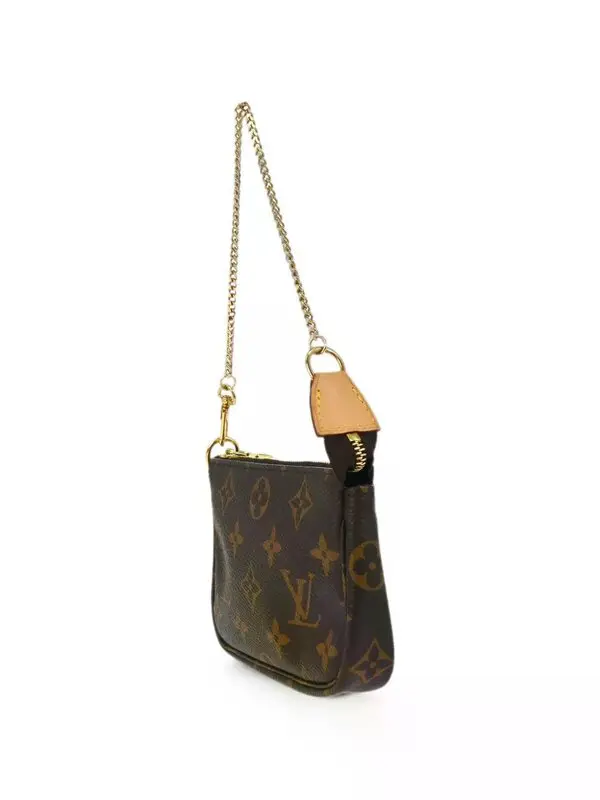 LOUIS VUITTON 2011 Monogram Mini Pochette Accessoires Shoulder Bag