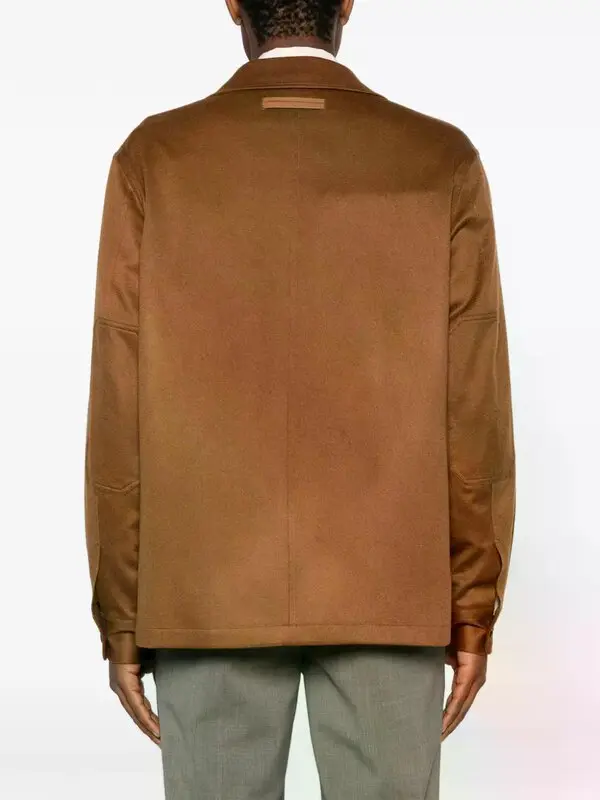 Zegna Button-fastening Flap-pocket Shirt