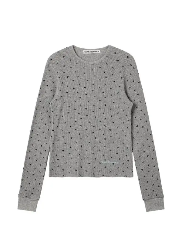 REST&RECREATION Printed Long-sleeve T-shirt