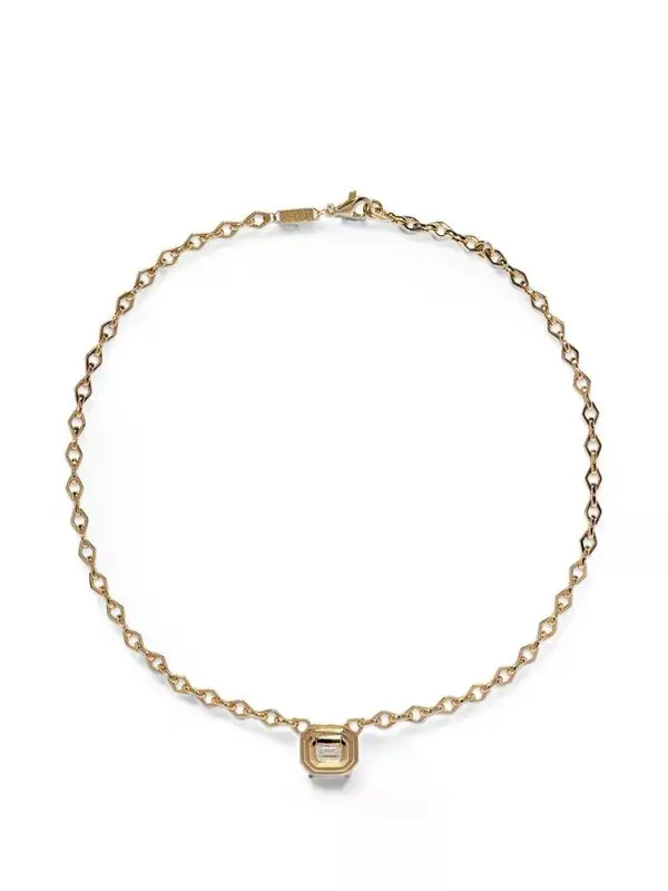 AZLEE Staircase Diamond Necklace