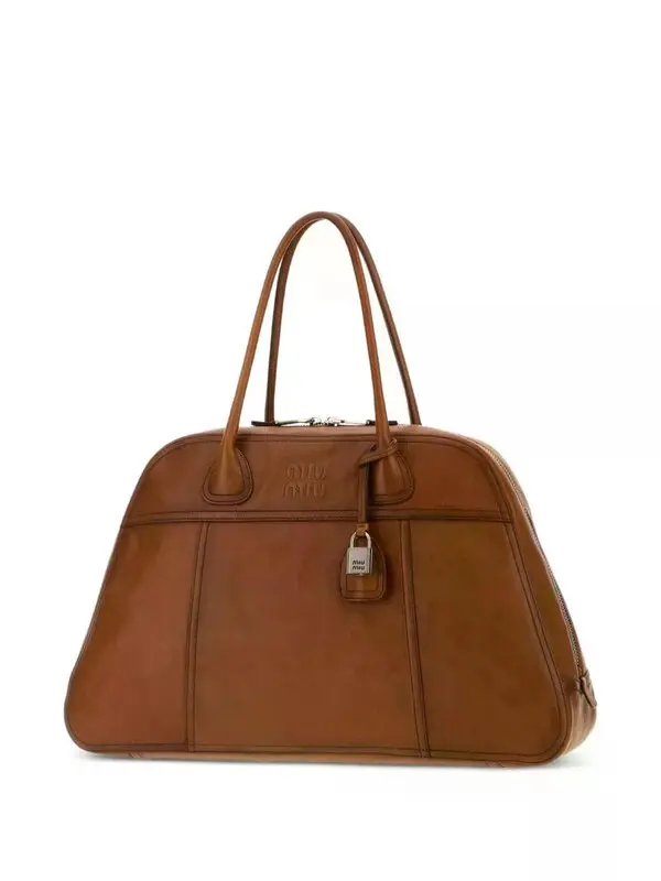 Miu Miu Large Vivant Leather Bag