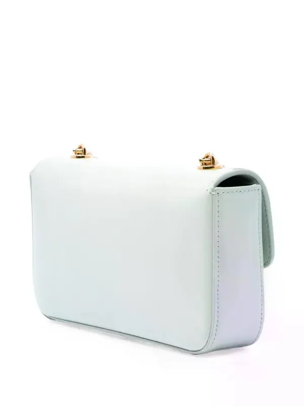 Celine 2022 Shiny Calfskin Triomphe Claude Chain Shoulder Bag