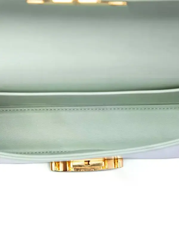 Celine Shiny Calfskin Claude Chain Shoulder Bag