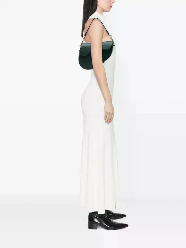 Dior 2019 Grained Calfskin Saddle Bag Shoulder Bag