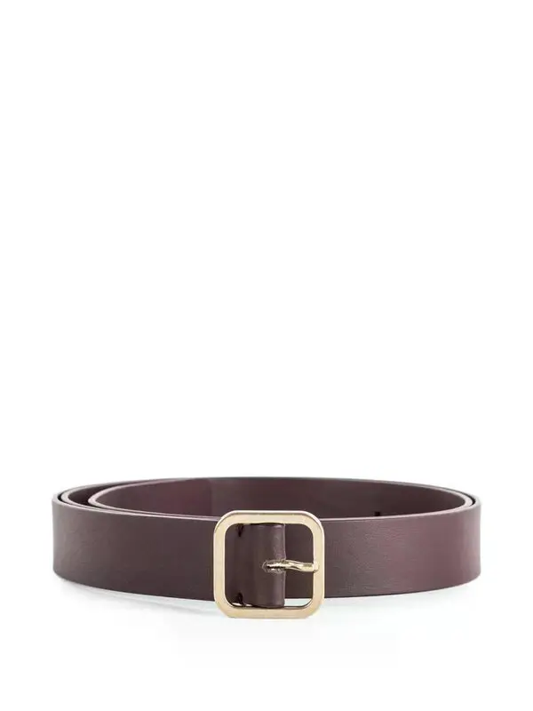 Marsèll Quadra Leather Belt - Brown