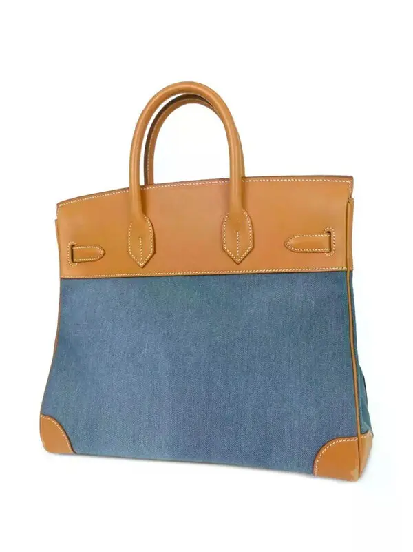 Hermès 1996 32 Haut À Courroies Handbag - Neutrals