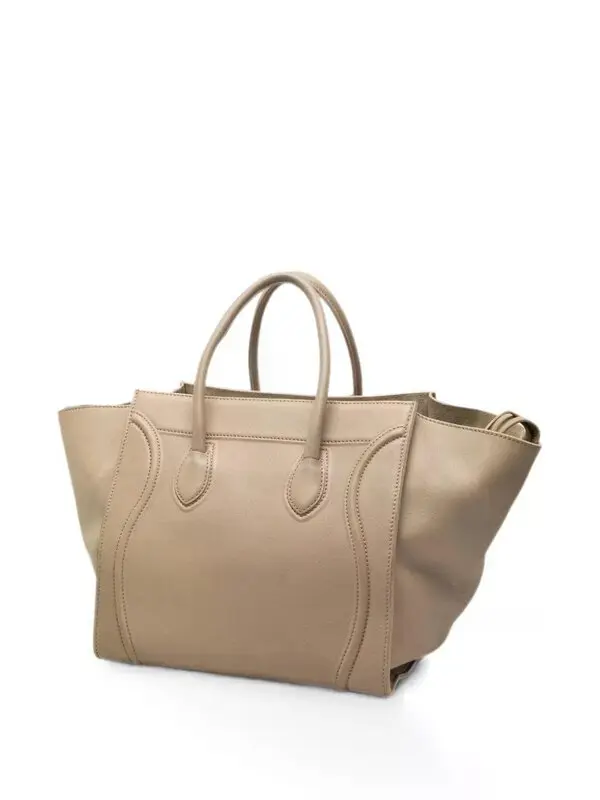 Celine 2011 Medium Leather Luggage Phantom Tote Bag