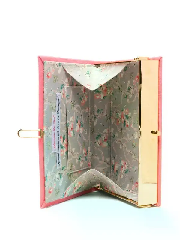 OLYMPIA LE-TAN Cookie Monster Book-shaped Clutch Bag - Pink