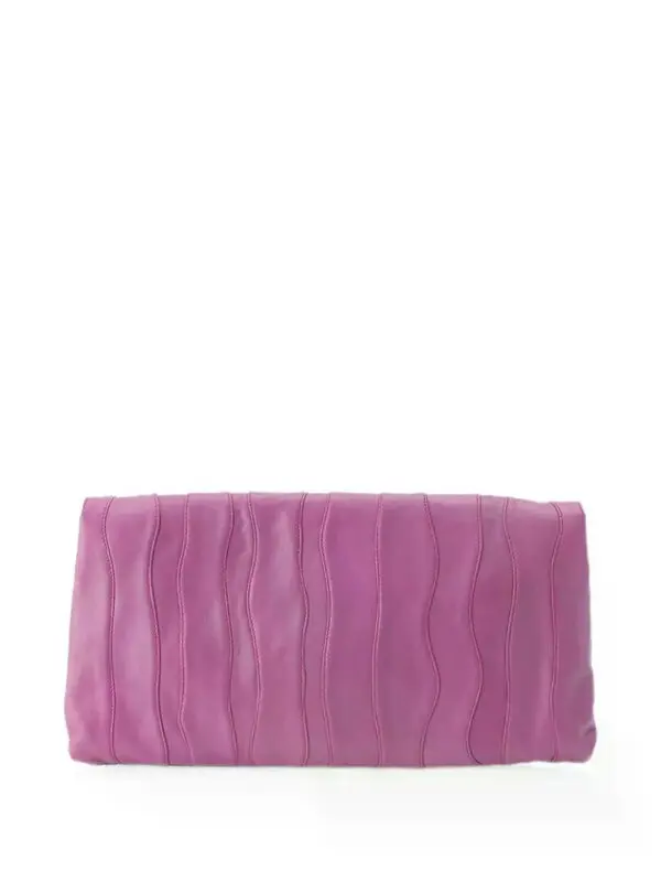 Prada 2010-2026 Nappa Waves Stripe Clutch Bag