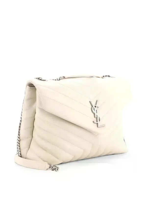 Saint Laurent Loulou Matelasse Chevron Leather Medium Shoulder Bag