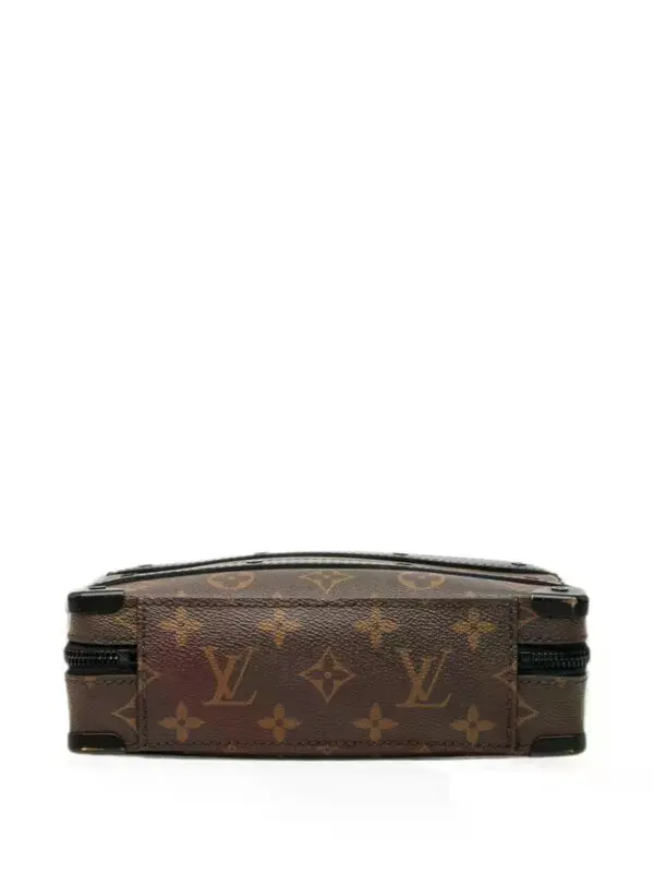 LOUIS VUITTON 2010-2026 Monogram Macassar Handle Soft Trunk Satchel