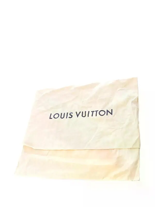 LOUIS VUITTON Nubuck Dust Bag Tote Bag - White