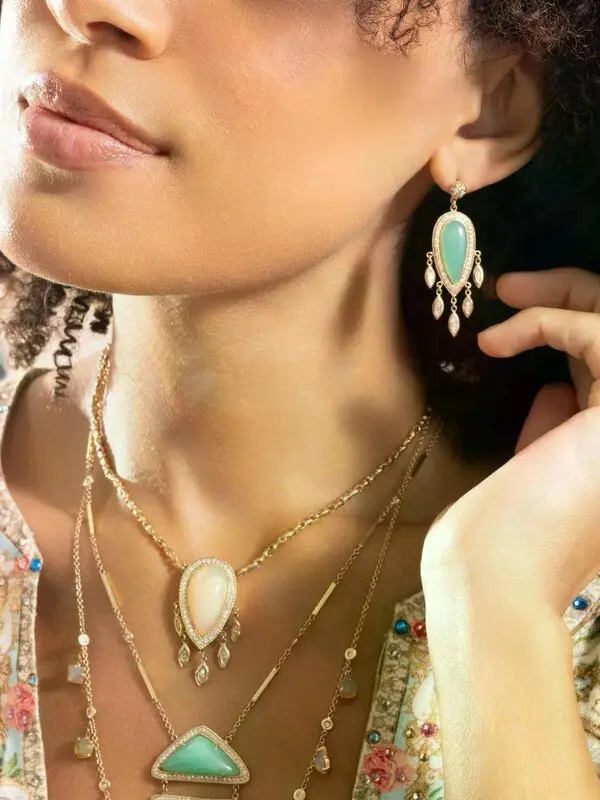 Jacquie Aiche Sophia Diamond Earrings