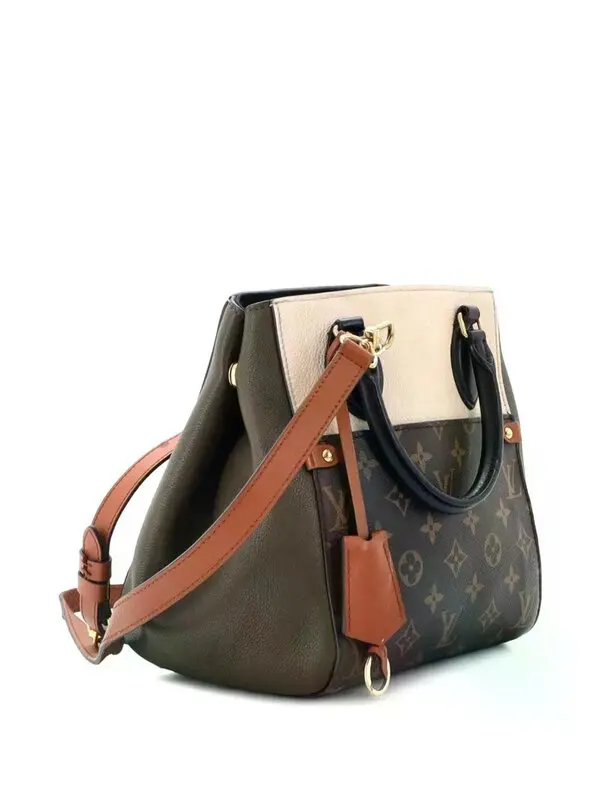 LOUIS VUITTON Monogram Canvas And Leather Pm Satchel