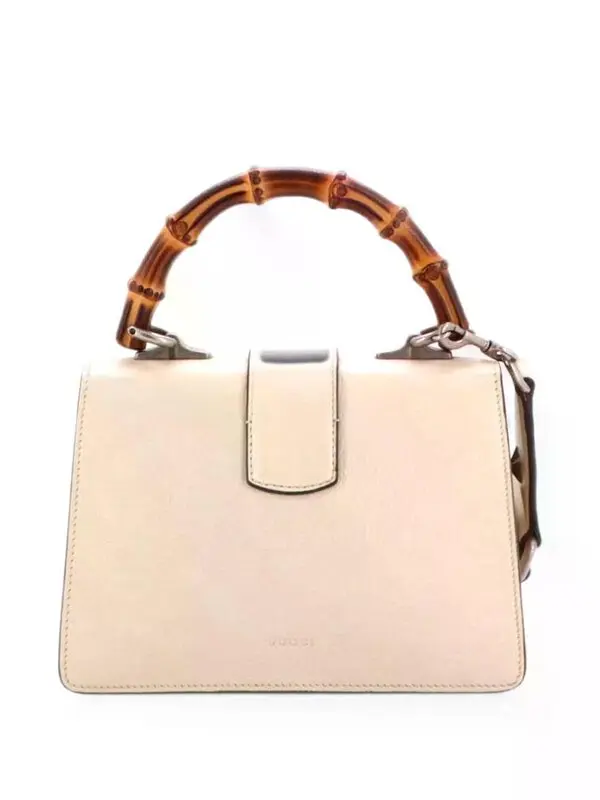 Gucci Dionysus Bamboo Top Handle Bag Leather Mini Satchel