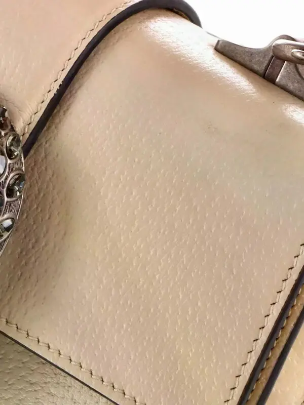 Gucci Dionysus Bamboo Top Handle Bag Leather Mini Satchel