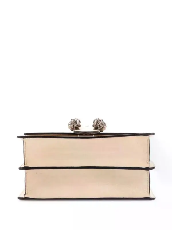 Gucci Dionysus Bamboo Top Handle Bag Leather Mini Satchel