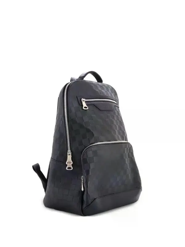 LOUIS VUITTON Avenue Damier Infini Leather Backpack - Black