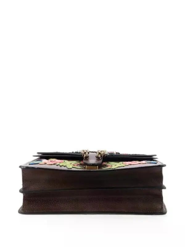 Gucci Web Dionysus Bag Embellished Leather Medium Shoulder Bag