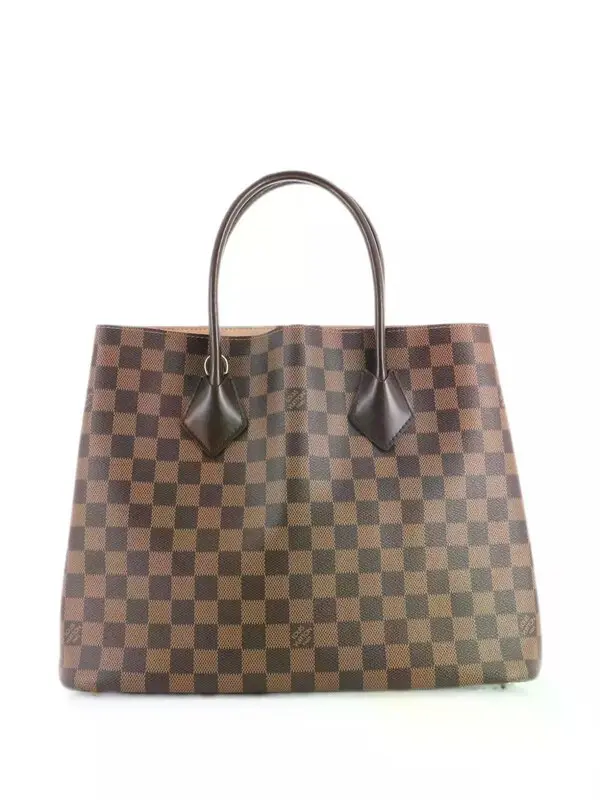 LOUIS VUITTON Kensington Damier Tote Bag - Brown