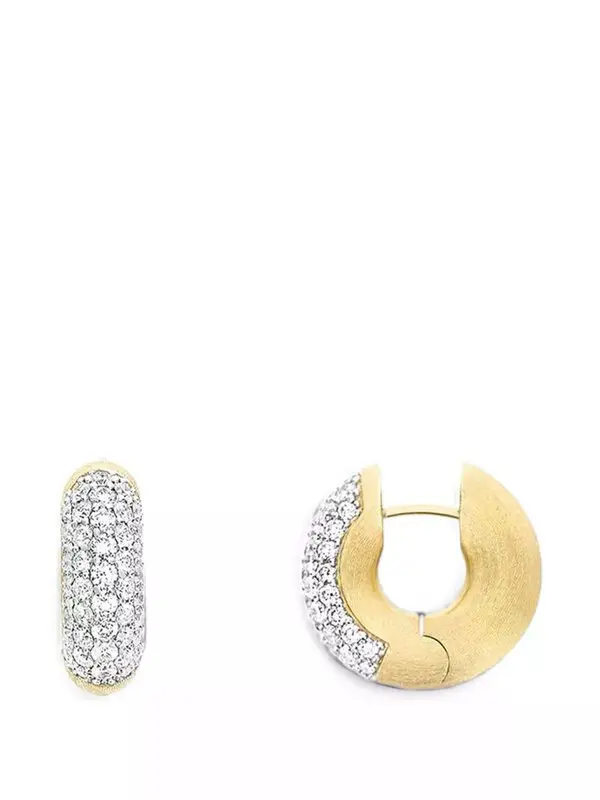 NANIS Libera Diamond Huggie Earrings