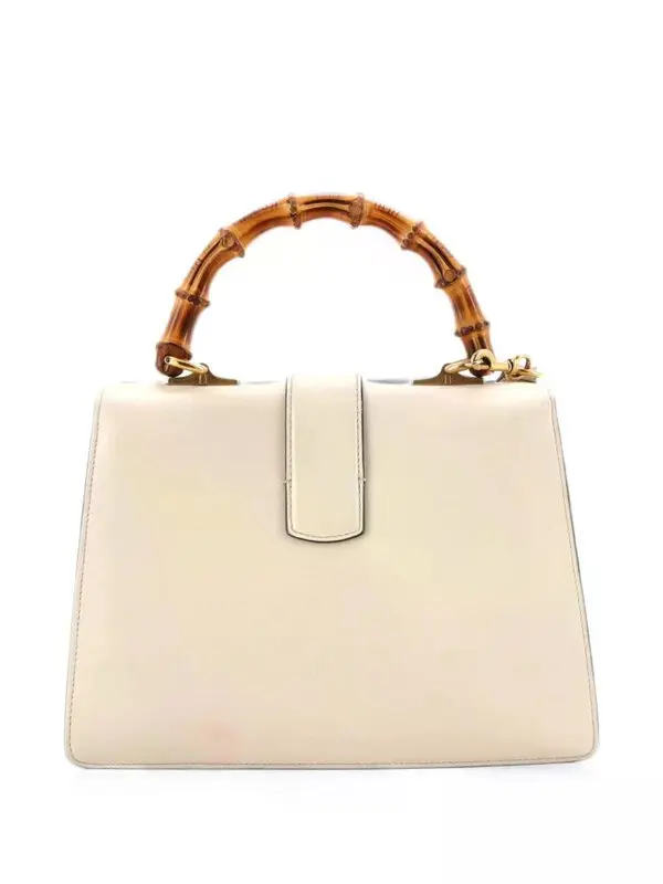 Gucci Dionysus Bamboo Top Handle Bag Colorblock Leather Medium Satchel