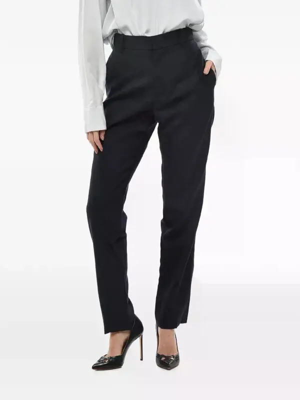 Stella McCartney Four-pocket Belt-loop Trousers - Black