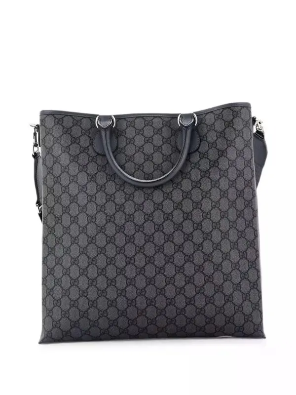 Gucci Ophidia Convertible Gg Coated Canvas Medium Tote Bag