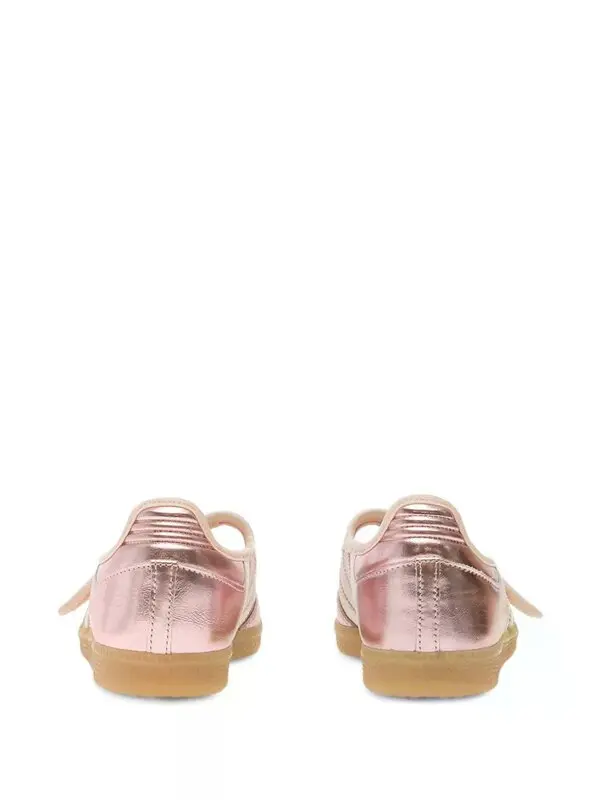 Adidas Samba Metallic Ballet Flats - Pink