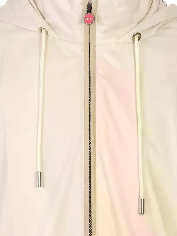 Kiton Hooded Zip-up Jacket