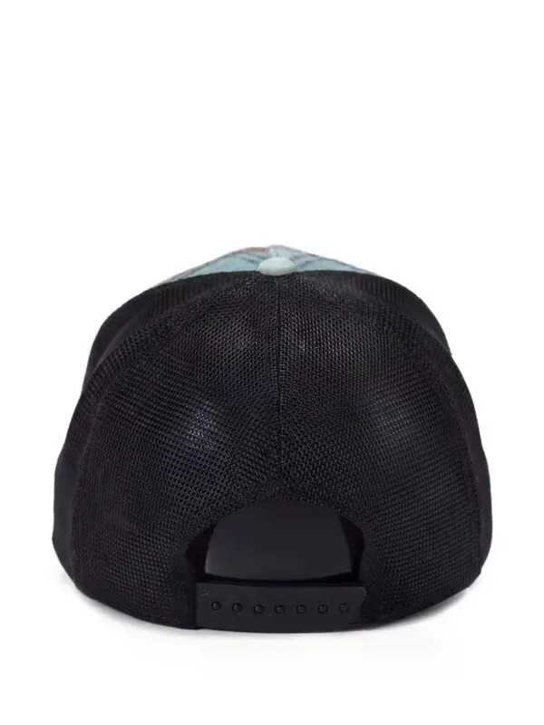 GOORIN BROS Check Pattern Logo Patch Cap - Green