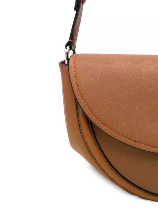 Guess Coleen Logo-plaque Leather Crossbody Bag
