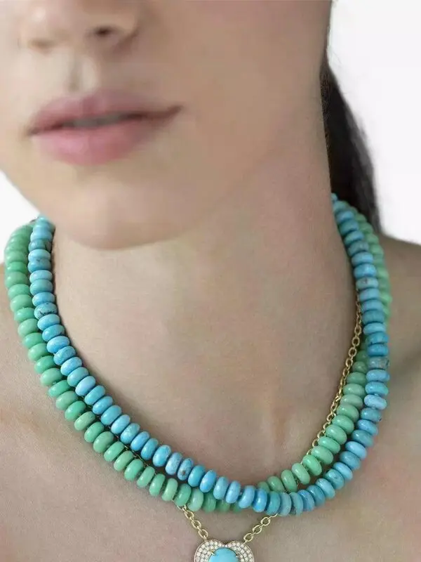 Irene Neuwirth Turquoise Heart Necklace
