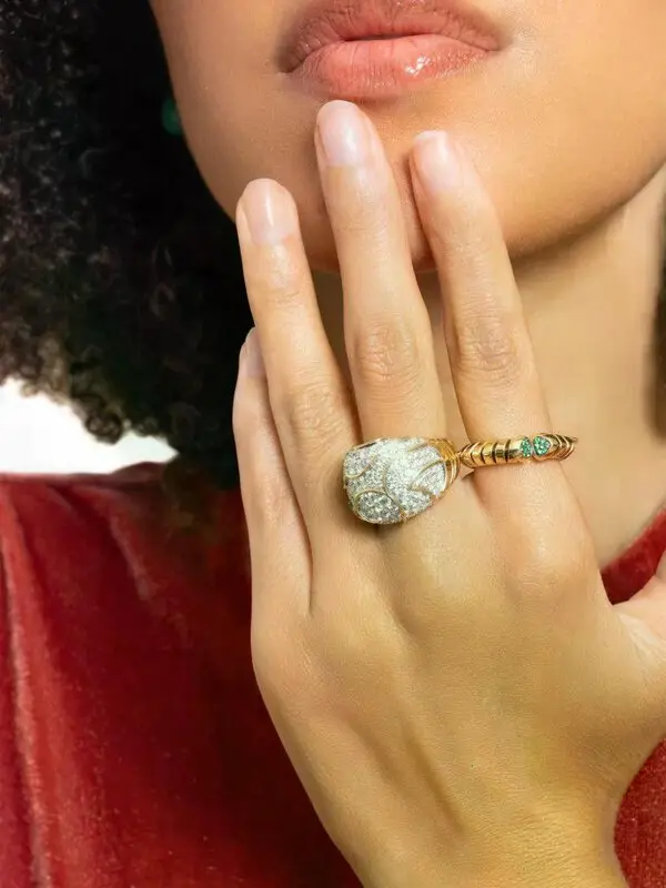 Marina B Onda Bombé Diamond Ring