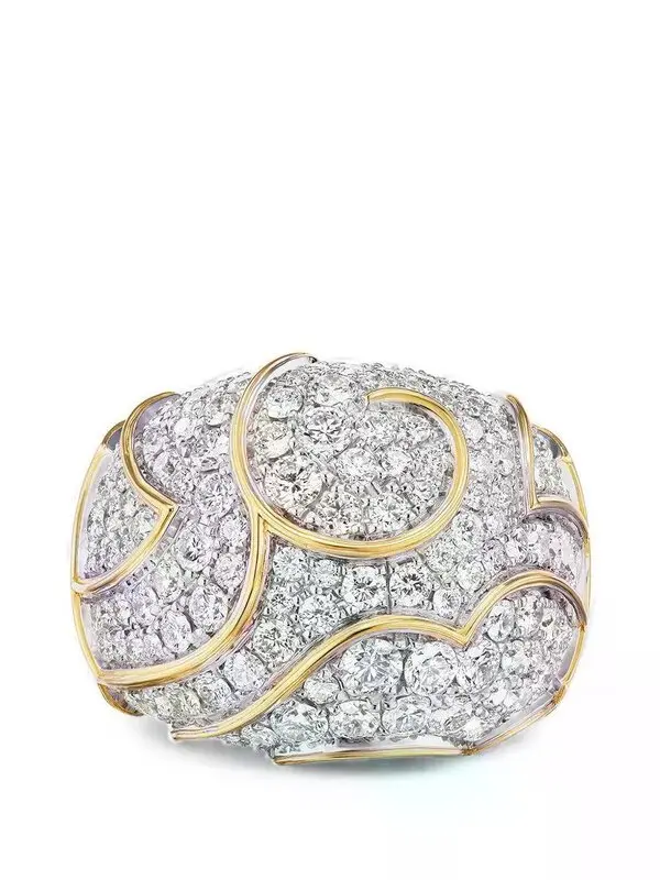 Marina B Onda Bombé Diamond Ring