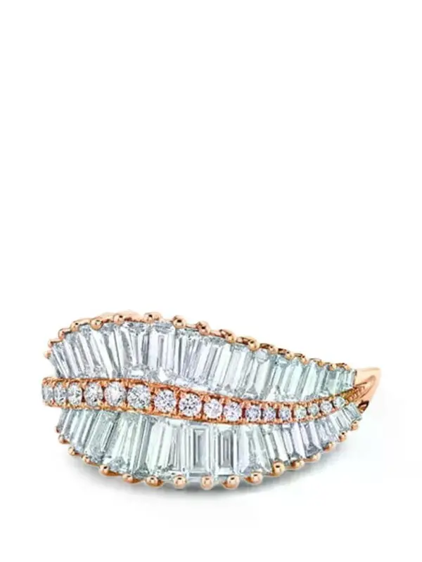 ANITA KO Palm Leaf Diamond Ring