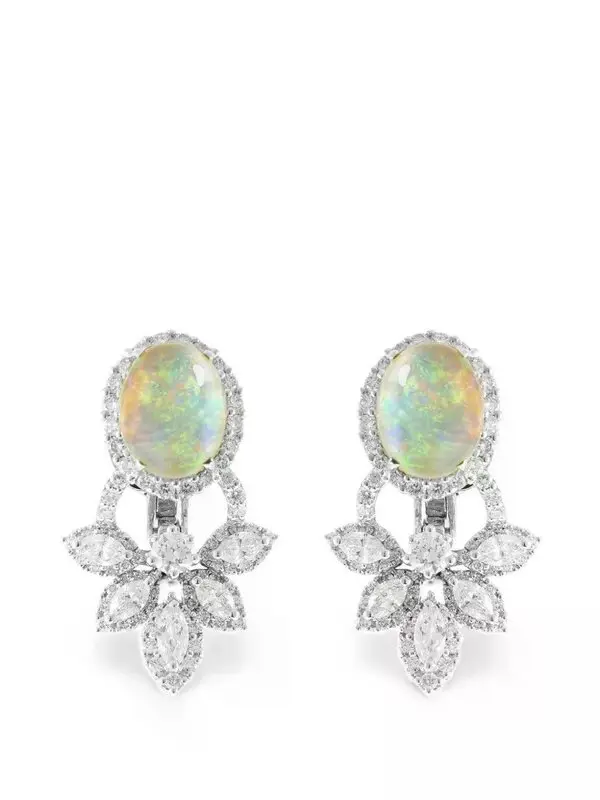 Yeprem Opal And Diamond Earrings
