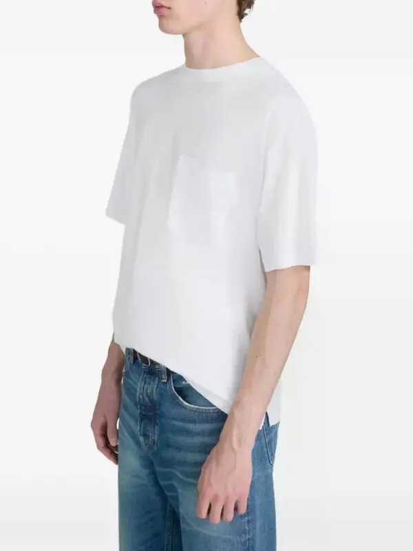 FRAME Chest-pocket T-shirt - White