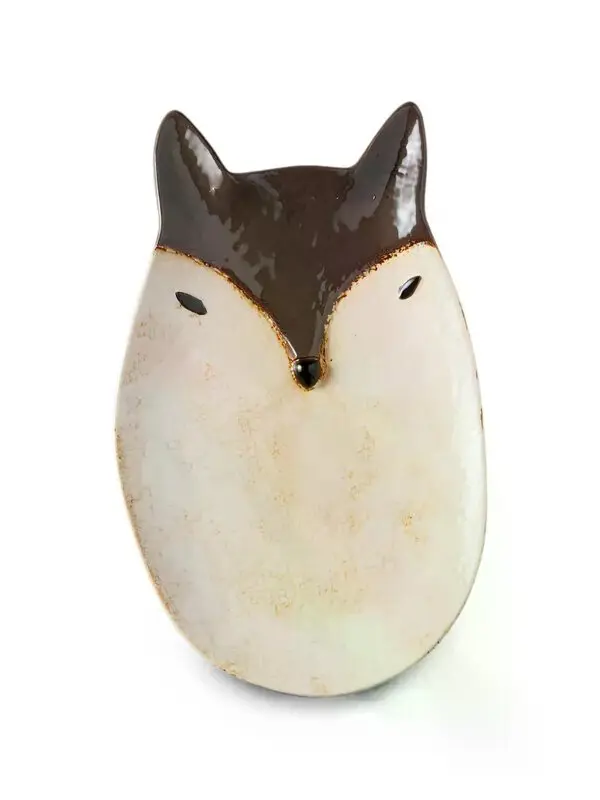 CU I SEEYOU Fox-motif Ceramic Plate