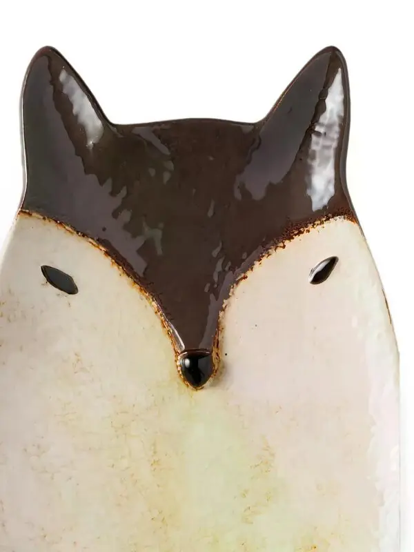 CU I SEEYOU Fox-motif Ceramic Plate