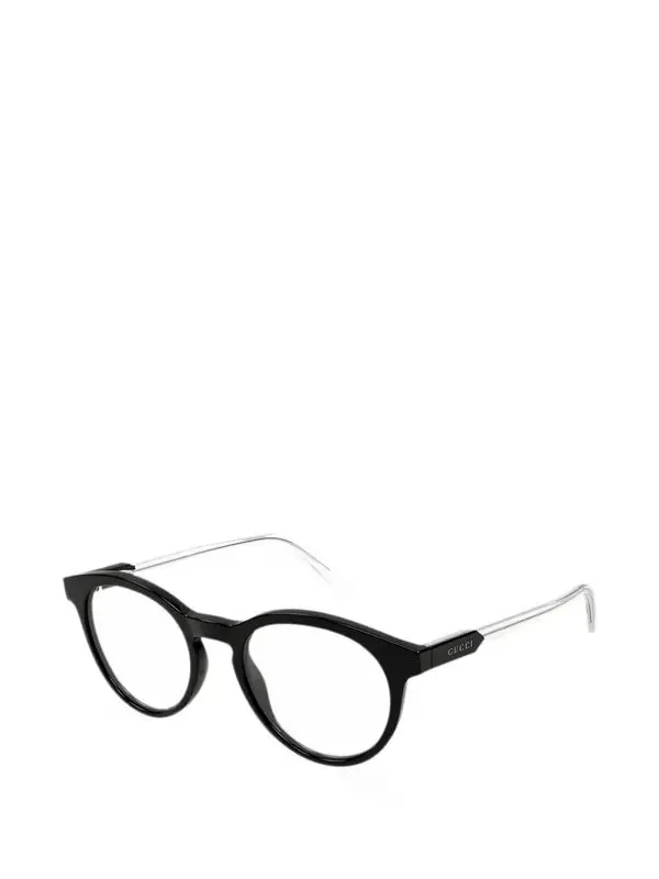 Gucci Round Frame Glasses - Black