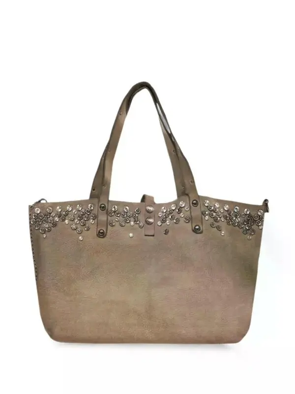 CAMPOMAGGI Bella Crystal-embellished Studded Tote Bag
