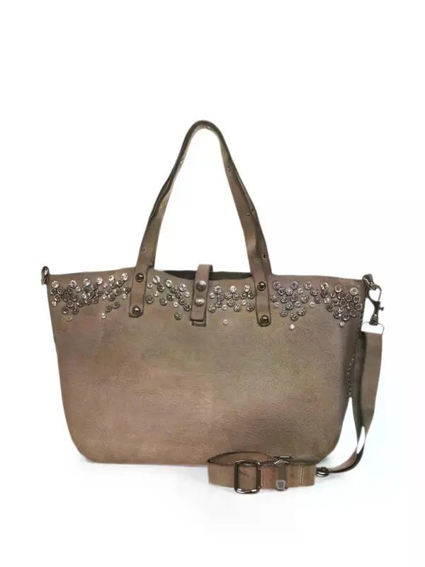 CAMPOMAGGI Bella Crystal-embellished Studded Tote Bag