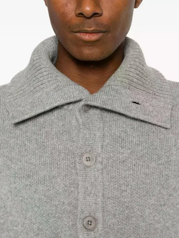Extreme Cashmere Clement Spread-collar Cardigan