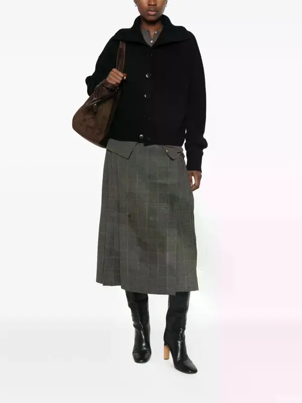 Extreme Cashmere Clement Button-up Cardigan - Black