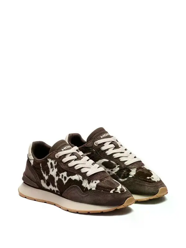 HOFF City Cow-print Panelled Sneakers - Brown