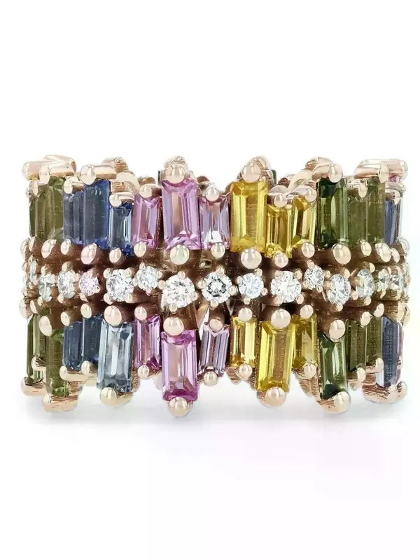 SUZANNE KALAN Sansa Sapphire Ring - Pink