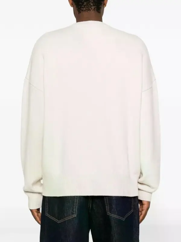 Extreme Cashmere Like Half-zip Drop-shoulder Sweater